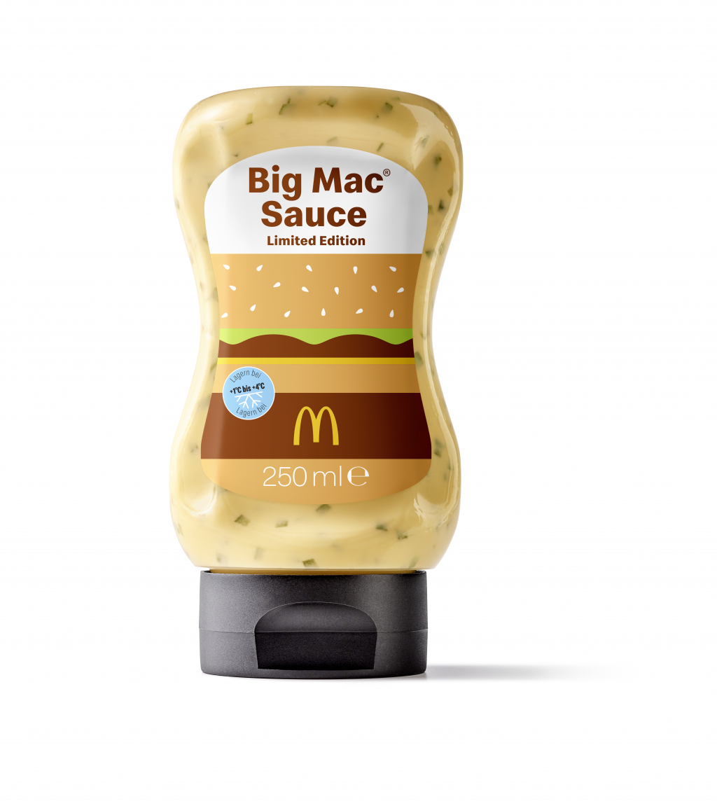 Erstmals bei McDonald’s Österreich: Big Mac Sauce nun auch für zu Hause ...
